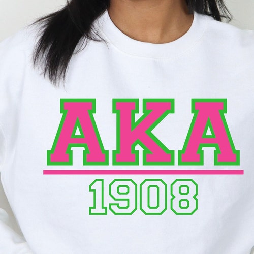 Year Embroidered 1908 AKA Sweatshirt - Etsy