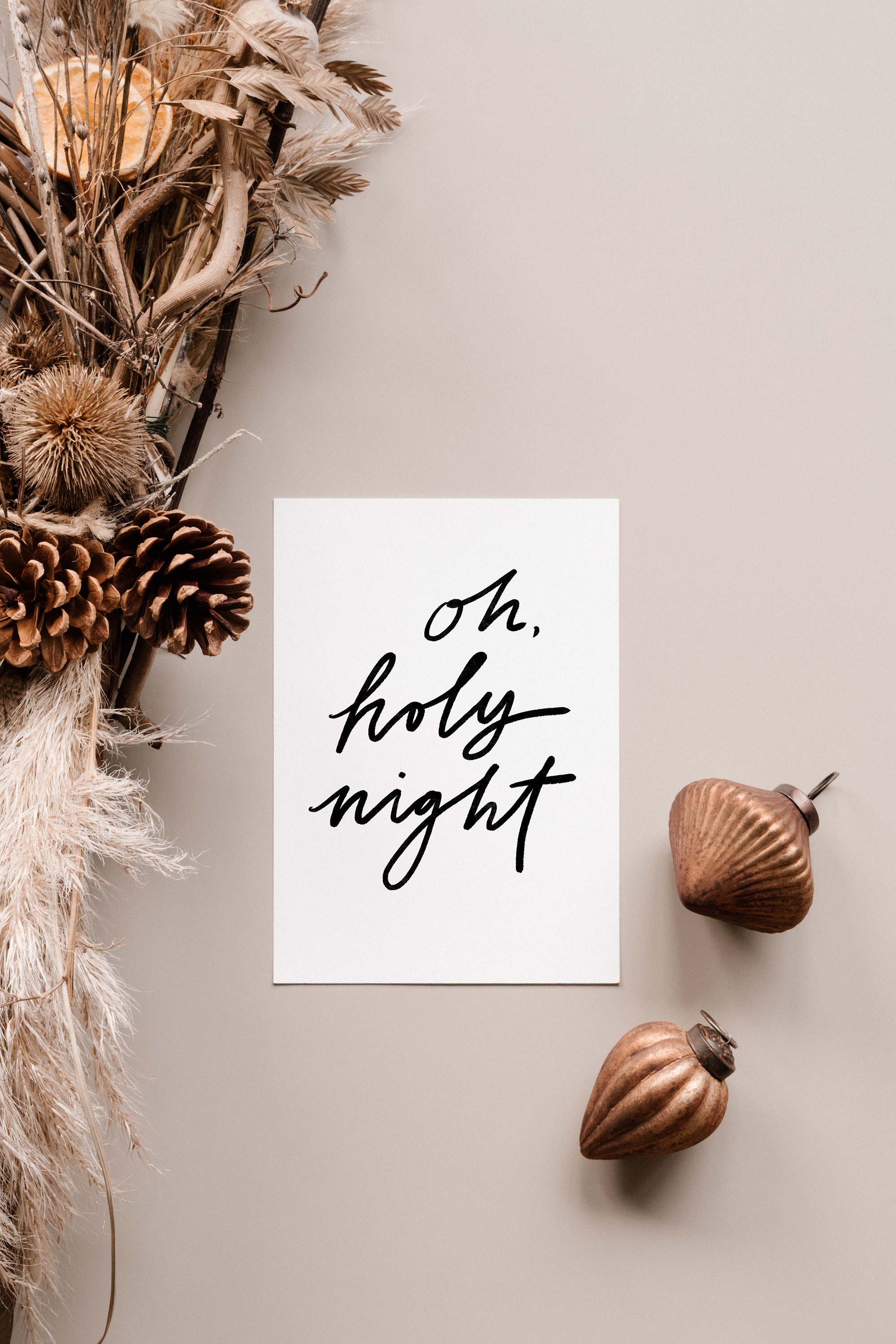 Oh Holy Night Print - Etsy