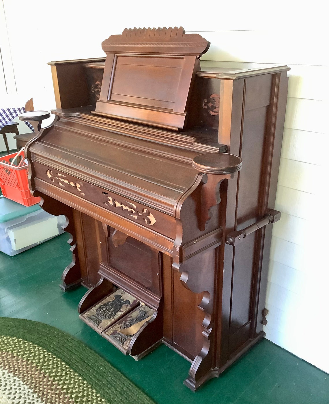 1890-1900 Antique Pump Organ by Chicago Cottage Organ Co. Beautiful. Original. - Etsy
