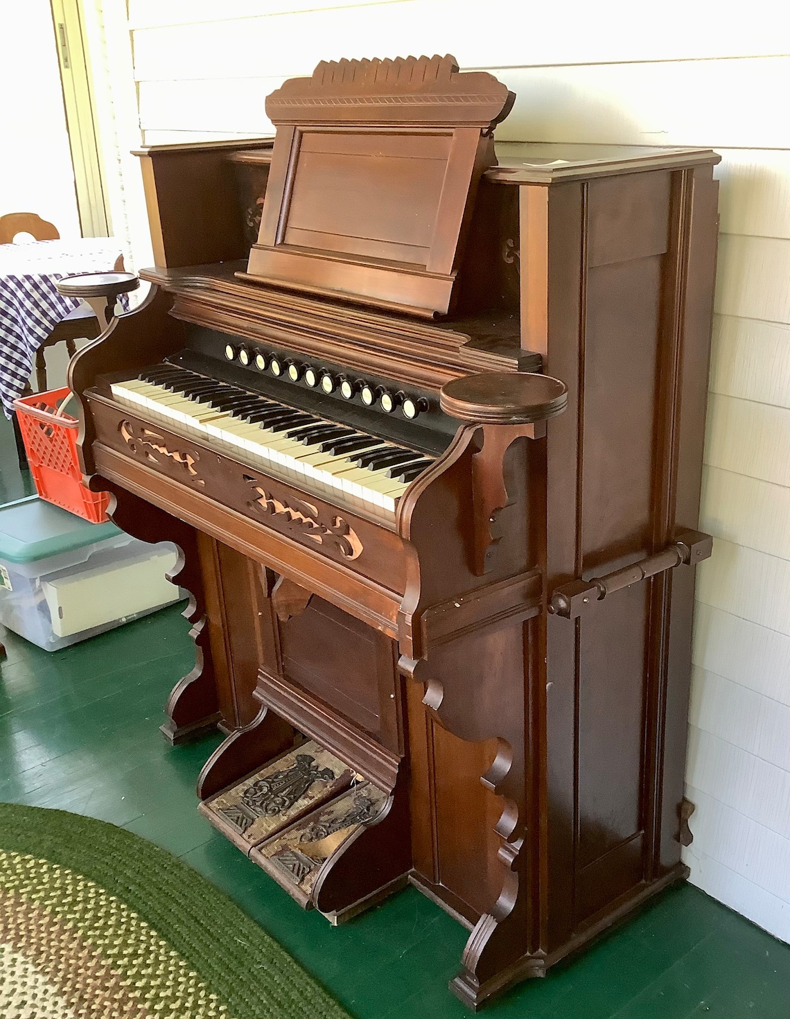 1890-1900 Antique Pump Organ by Chicago Cottage Organ Co. Beautiful ...