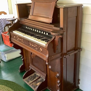 1890-1900 Antique Pump Organ by Chicago Cottage Organ Co. Beautiful ...