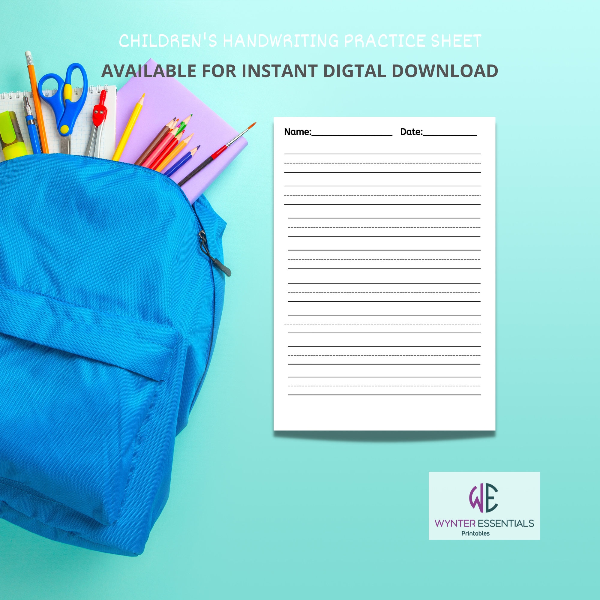 Handwriting Practice for Kids Handwriting Practice for Preschool ...