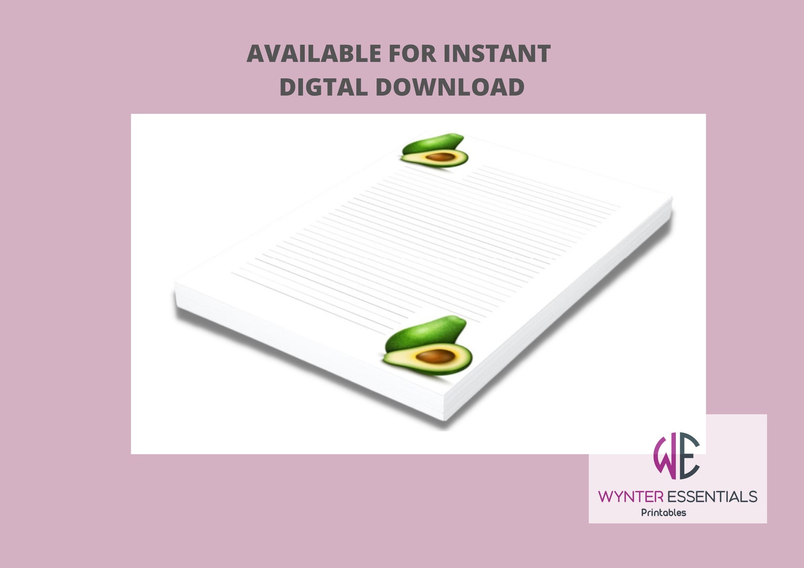 Stationery Printable Paper Stationery Digital Writing Paper Sheet ...