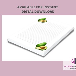 Stationery Printable Paper Stationery Digital Writing Paper Sheet ...