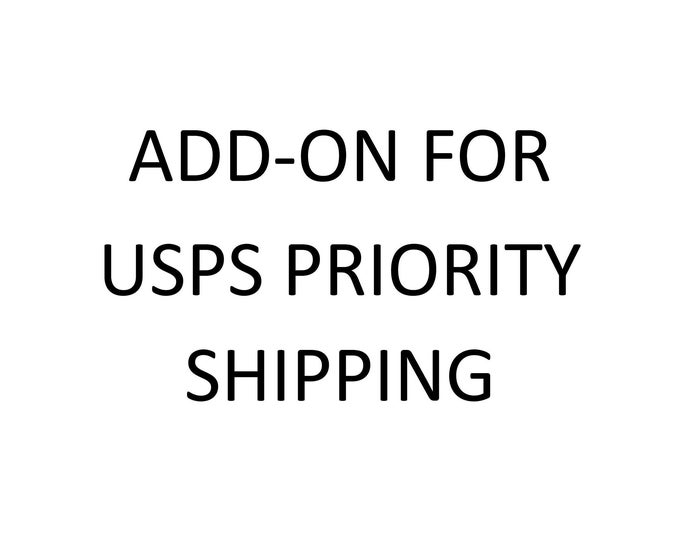 USPS Priority Mail Upgrade for 12 Inch Decals and Smaller. in Addition ...