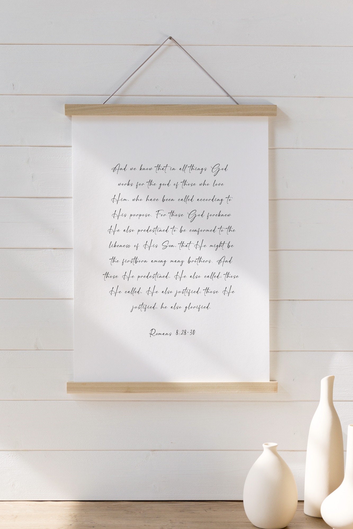 Custom Bible Verse Sign Hanging Canvas Custom Scripture Canvas - Etsy