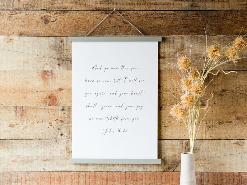 Custom Bible Verse Sign Hanging Canvas Custom Scripture Canvas - Etsy