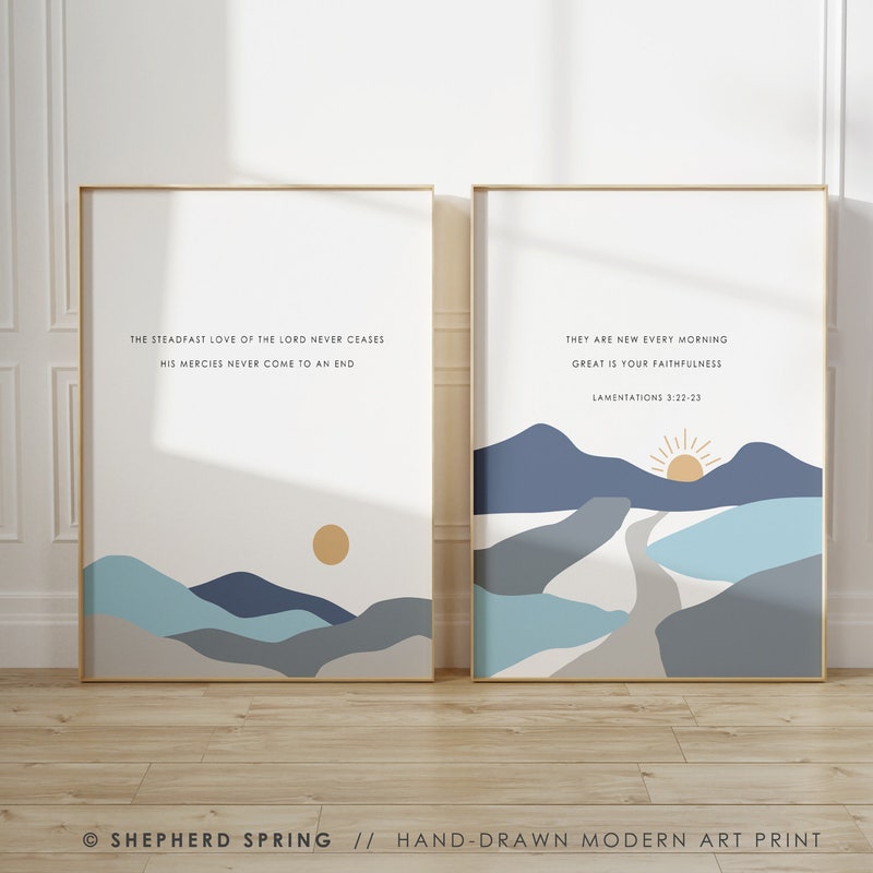 Lamentations 3 22 23 - Etsy