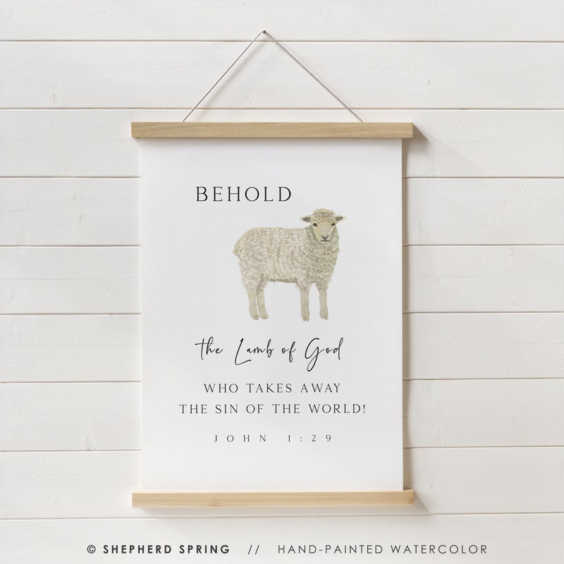 Lamb of God Print - Etsy