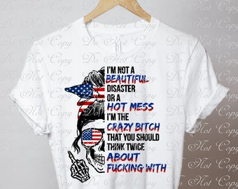 Beautiful Disaster Skull Png - Etsy