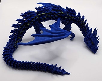 Majestic Articulated Flying Dragon Fantasy Creature Magic Flying Dragon ...