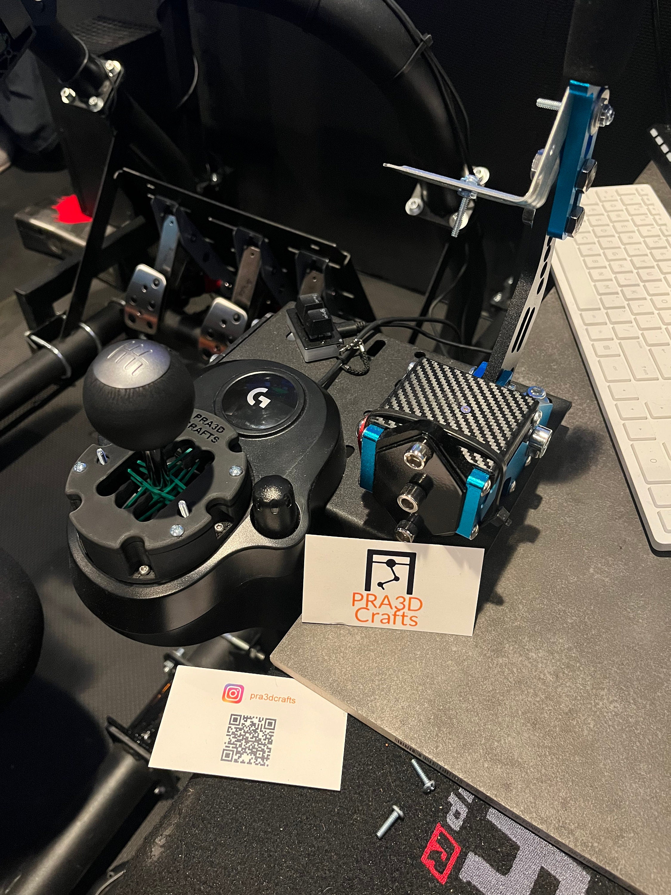 G29 Sim racing shifter mod — PRA3DCrafts
