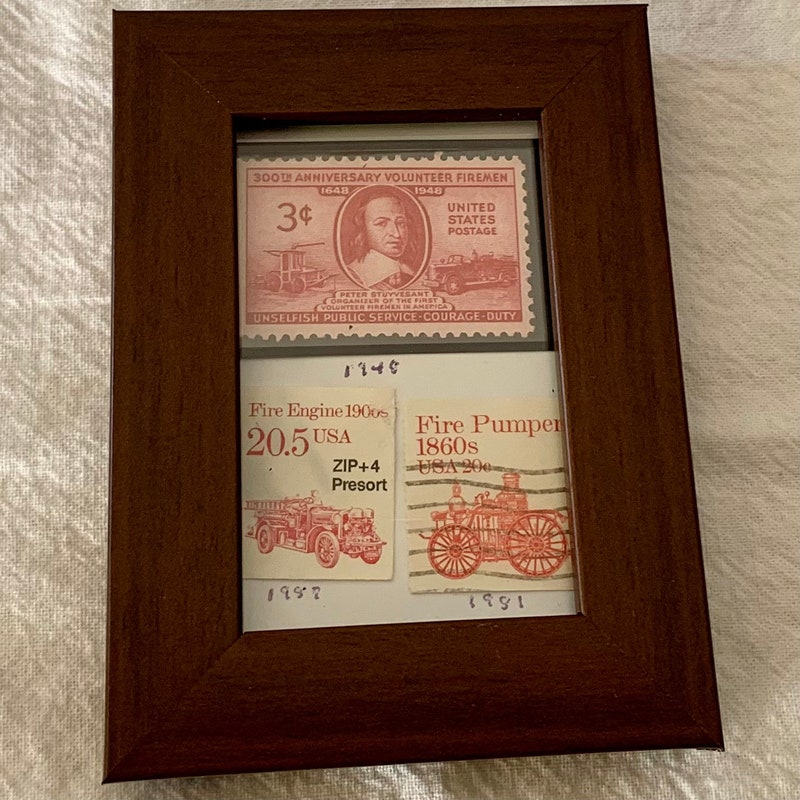 Fireman Stamp - Etsy