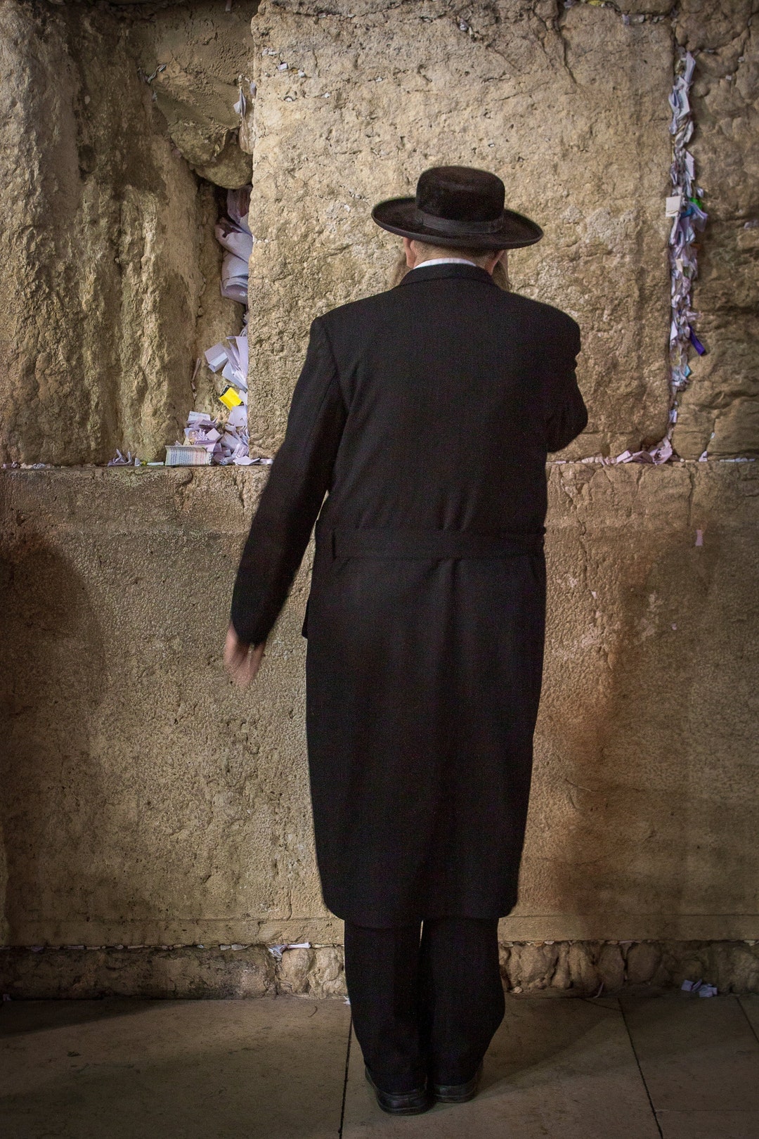 Praying at the Wailing Wall - Kosel - Wall Art Design Poster Print ...