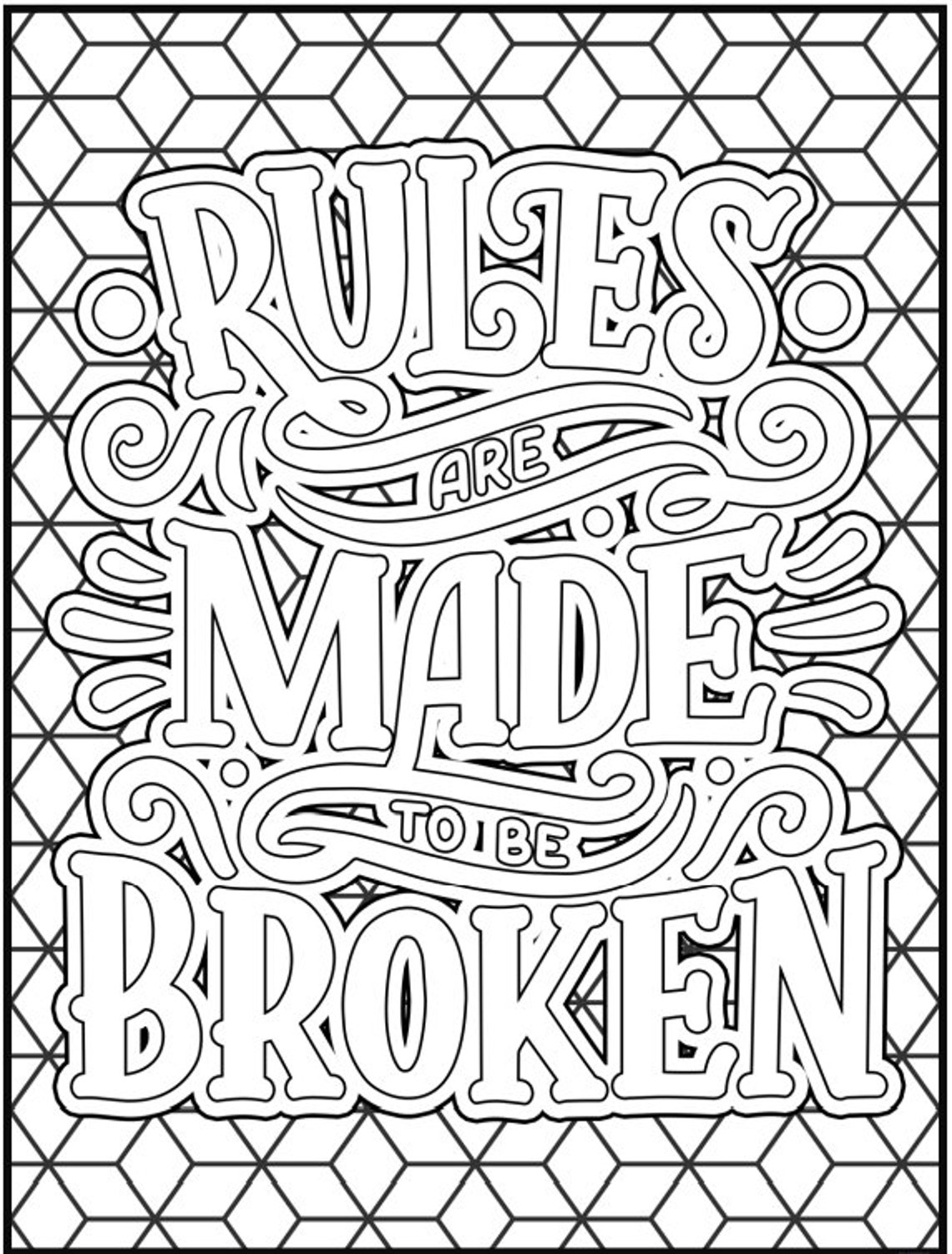 50 Motivational Coloring Pages - Instant Dow - Etsy Canada