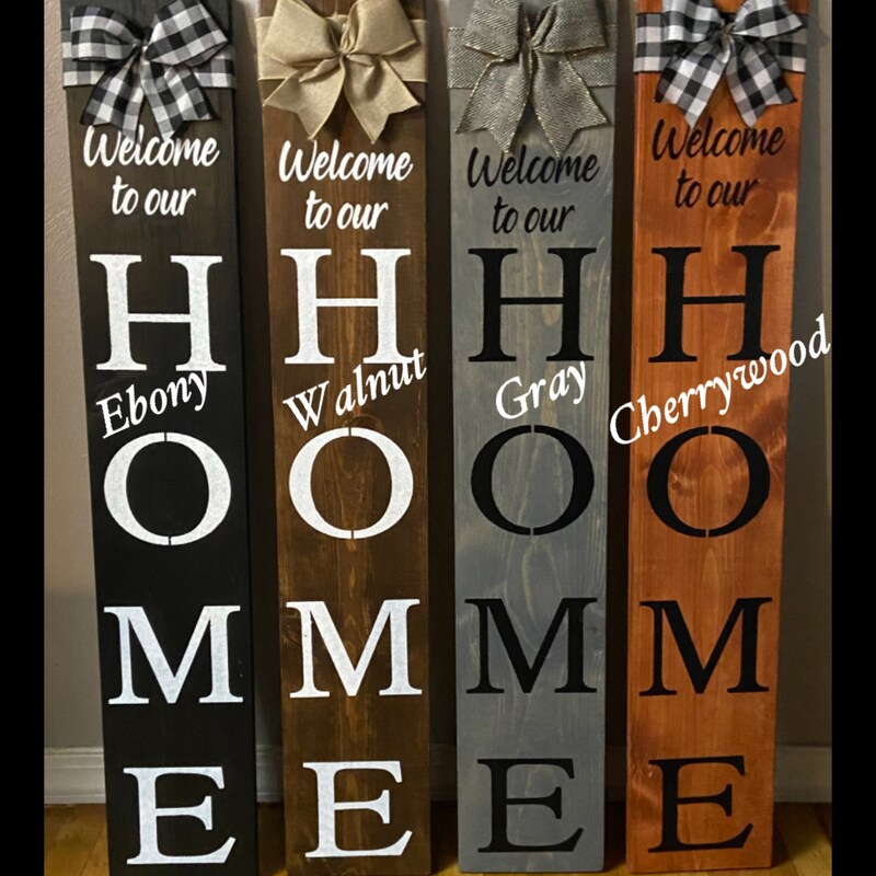 Welcome to Our Home Sign - Etsy