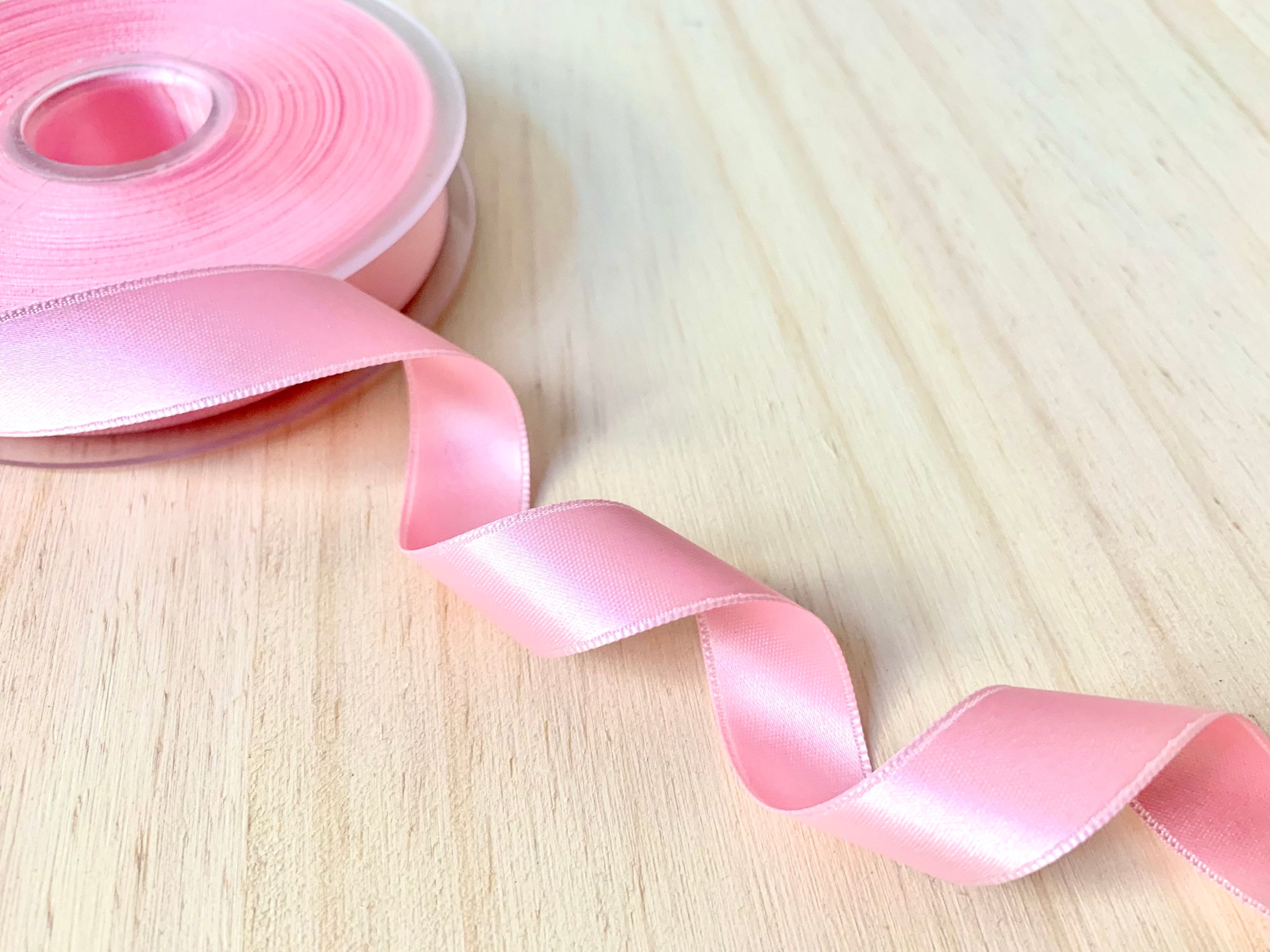 Light Pink Satin Ribbon