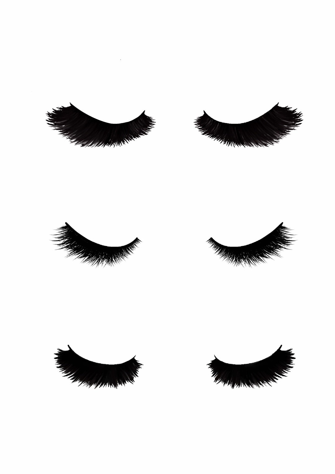 Eyelash Wall Art | Printable | Eyelash Prints Eyelash Signs | Eyelash ...