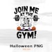 Halloween Skeleton Gym Poster, Workout Motivational Digital Print ...