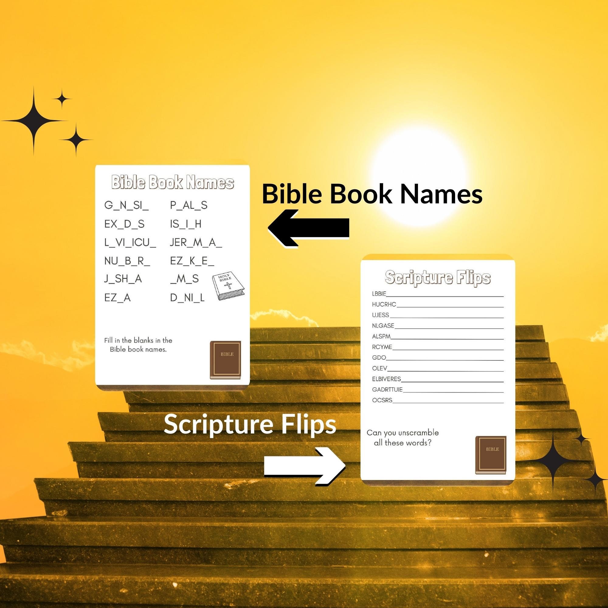 Bible Games Bundle | Bible Study Games | Bible Trivia | Bible Crossword ...
