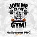 Halloween Skeleton Gym Poster, Workout Motivational Digital Print ...