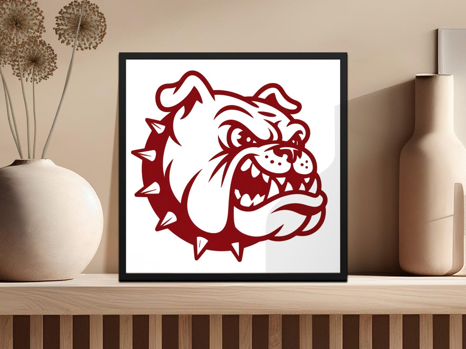Bulldog Mascot PNG: Digital Clip Art for DIY Projects (instant Download ...