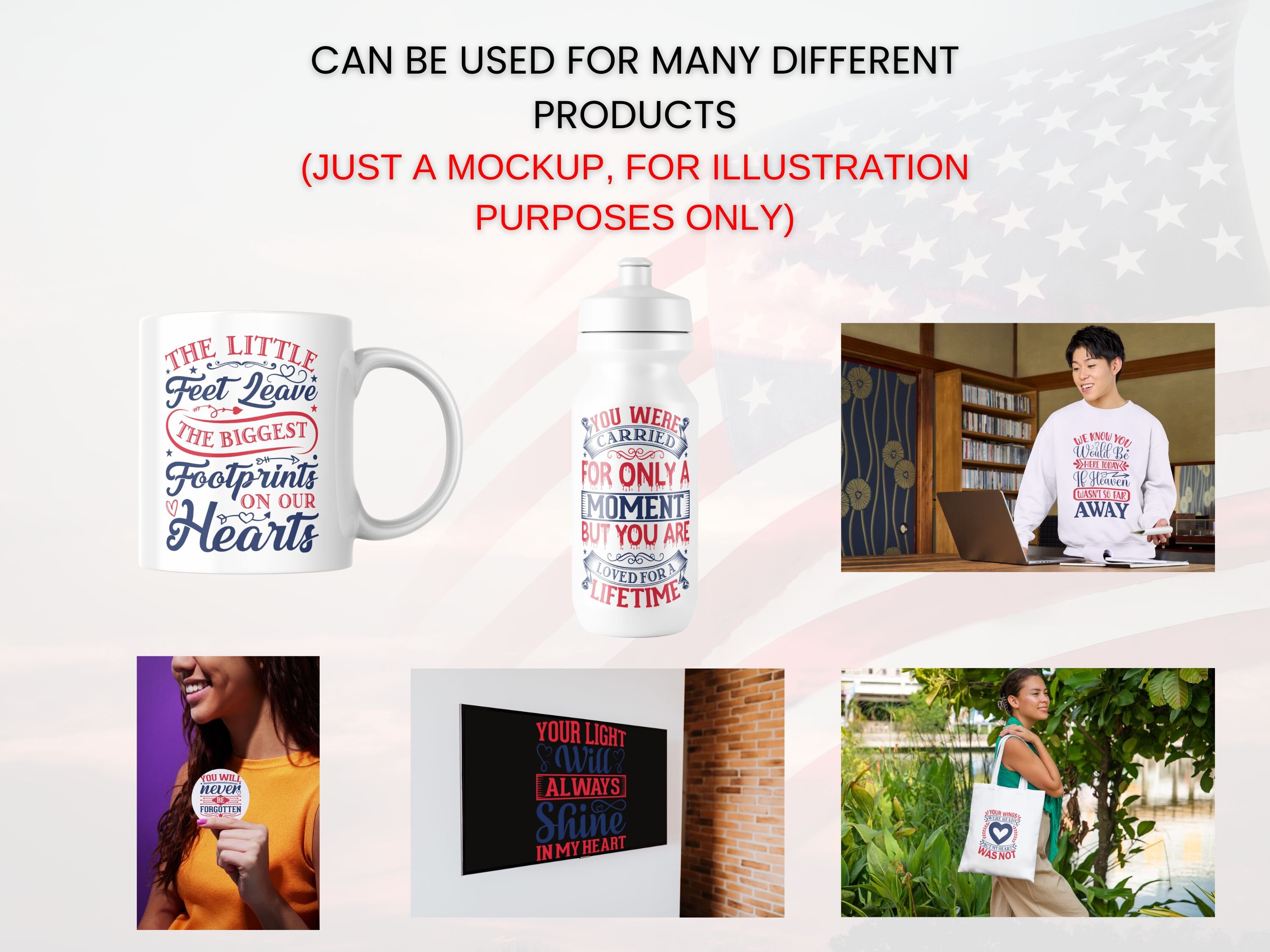 Print on Demand Memorial Day Designs - Dxf, Jpg, Png, Ai, Eps Graphics ...