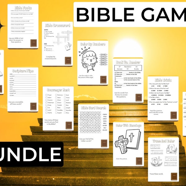 Bible Games - Etsy