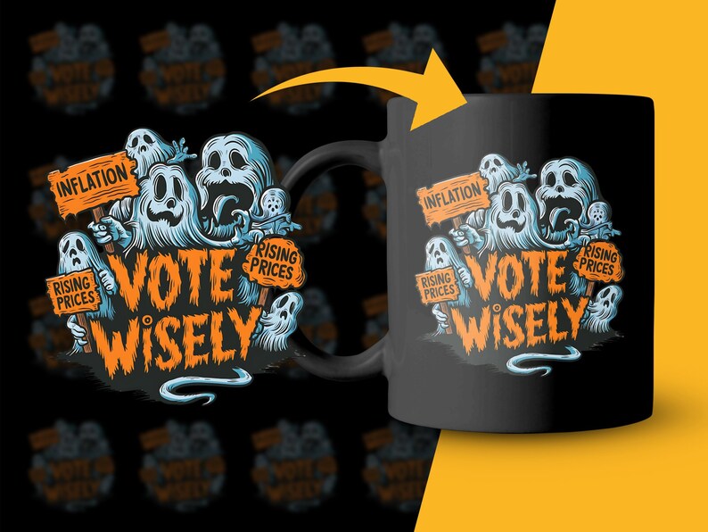 Inflation Vote Wisely Digital Download, Rising Prices Protest Design ...