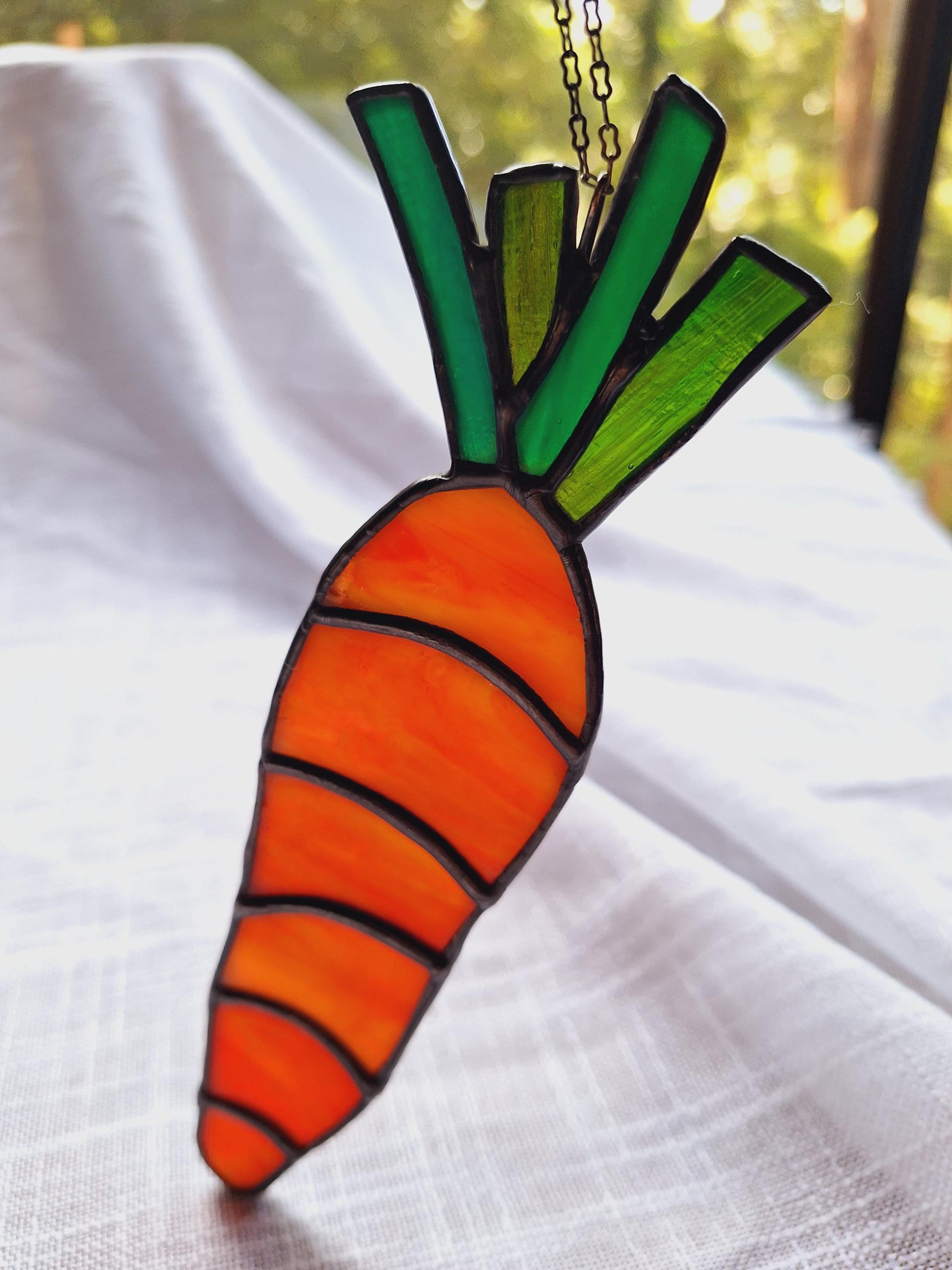 Stained Glass, Suncatcher Vegetable Garden, Beetroot, Bok Choy, Pak ...