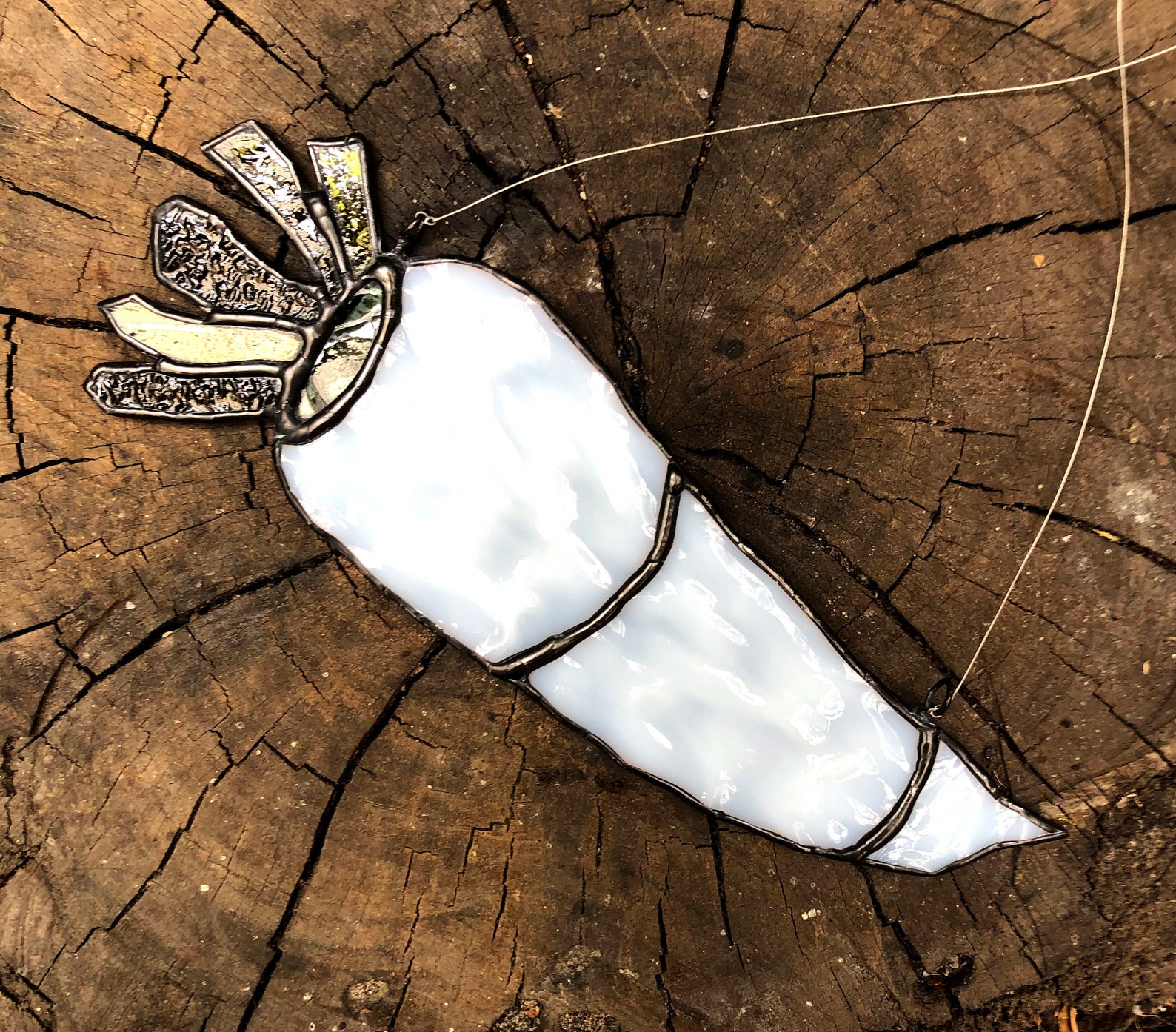 Stained Glass, Suncatcher Vegetable Garden, Beetroot, Bok Choy, Pak ...