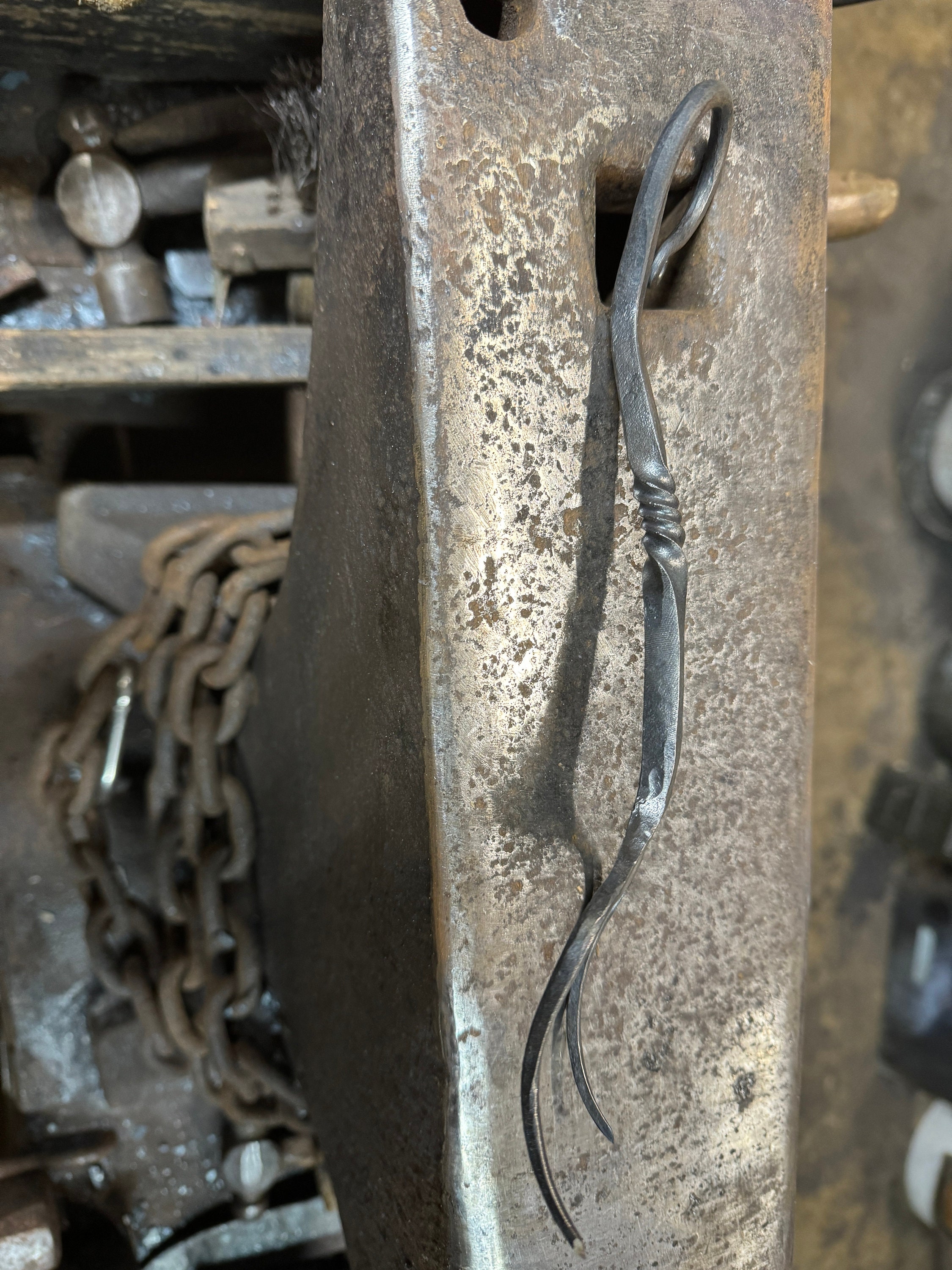 Hand Forged Fork - Etsy