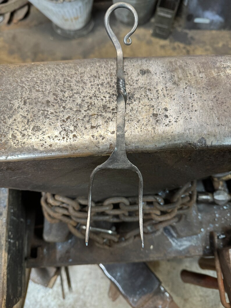 Hand Forged Fork - Etsy