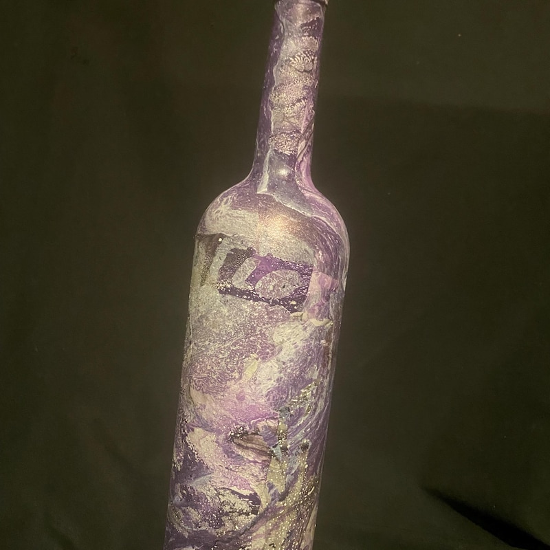 Painted Incense Bottle - Etsy
