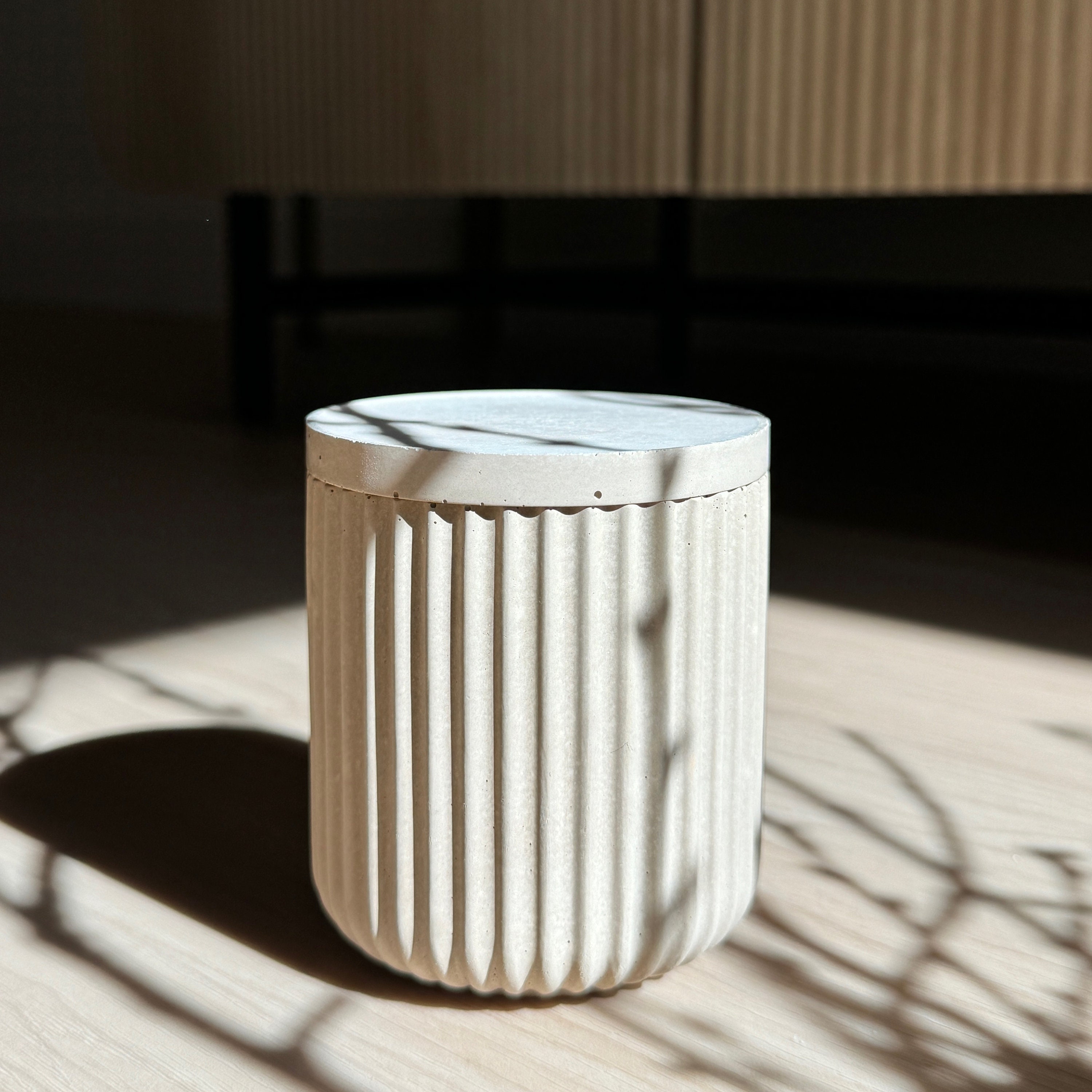 Cement Jars With Lids Cement Vessel Jars for Storage Decorative ...