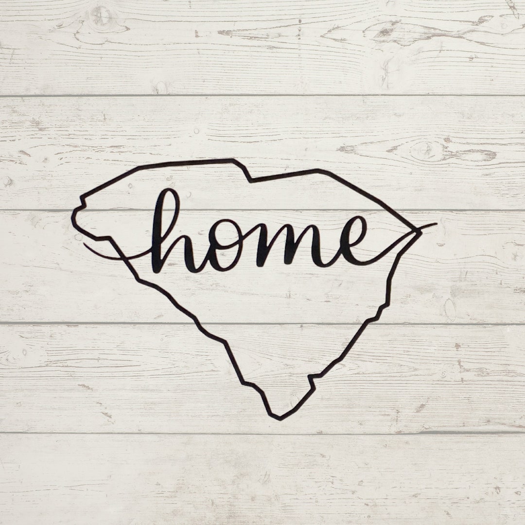 SC Home Decal | South Carolina State Logo | Home Decals | Car Decals ...