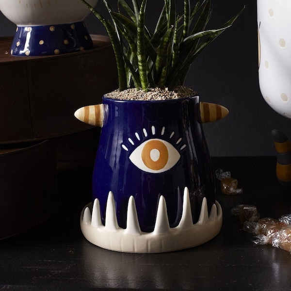 Monster Plant Pot - Etsy