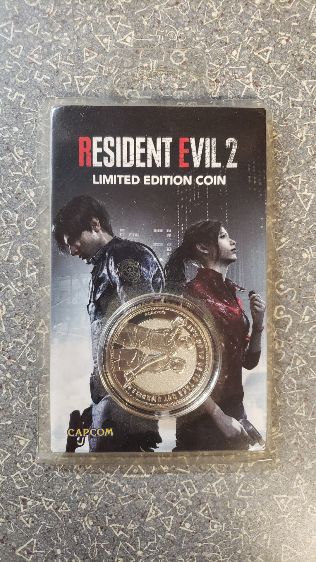Resident Evil 2 Limited Edition Coin Silver Edition - Etsy