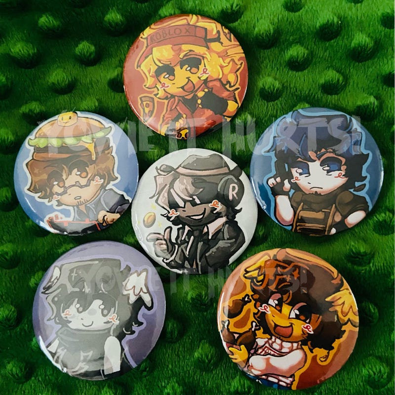 Forsaken Buttons Pins - Etsy