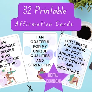 Black Girl Affirmation Cards: Self-love Quotes (digital Download) - Etsy