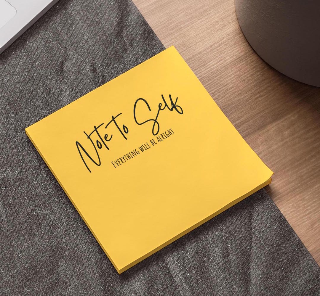 Note to Self Post-it® Note Pads, Post Its for Her, Sticky Notes, Note ...