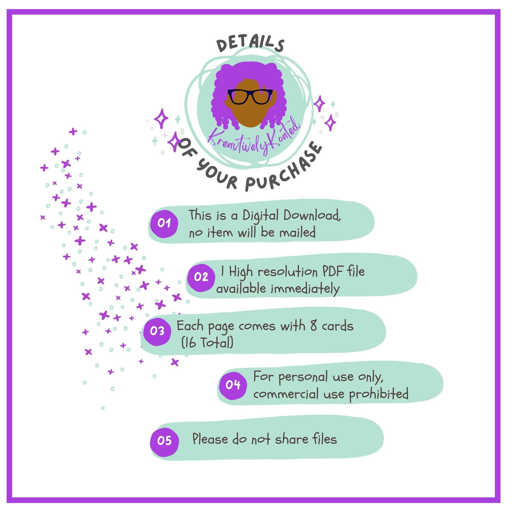 Kwanzaa Printables, Kwanzaa Decorations, Kwanzaa Cards 16 Set, 7 ...