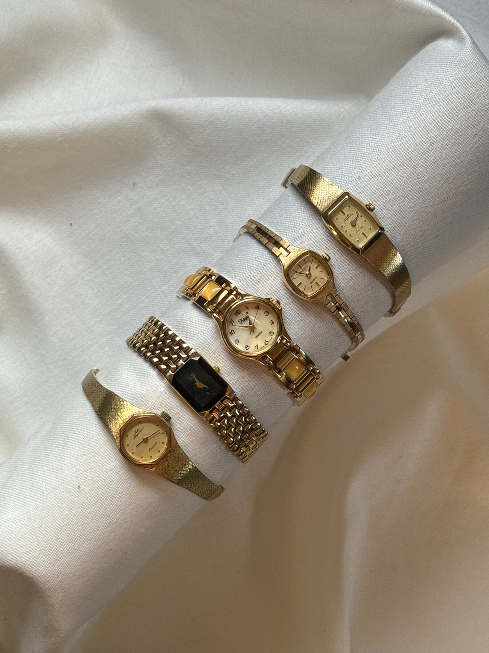 Vintage Jules Jurgenson Gold Tone Small Dainty Watch - Etsy