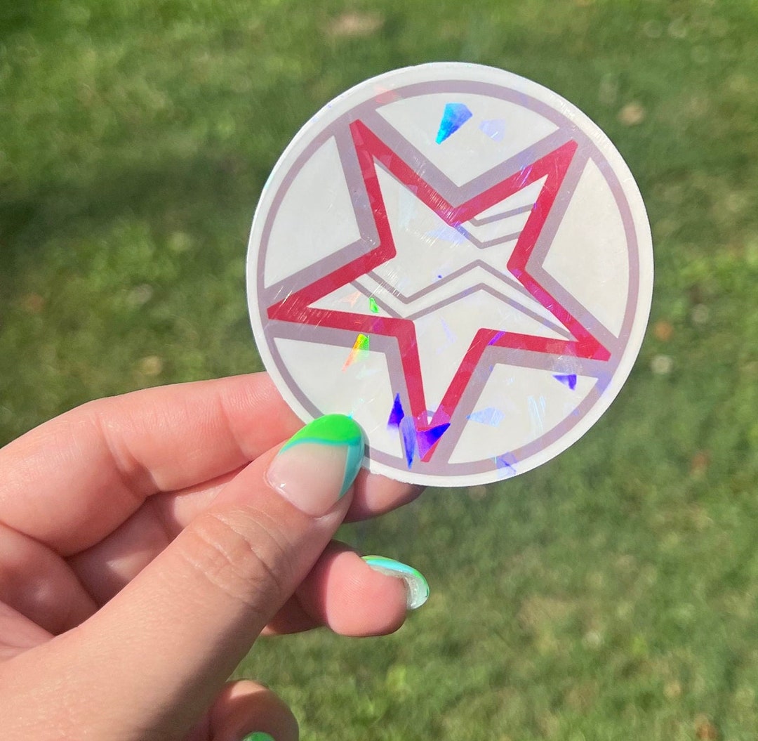 Winter Soldier Holographic Sticker | Water Resistant Bucky Barnes ...