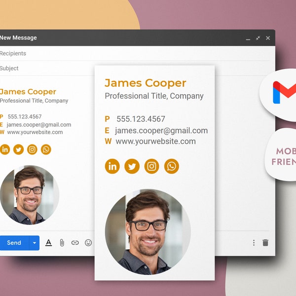 Mba Email Signature - Etsy