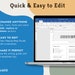 ATS Resume Template Word, Google Docs, Minimalist ATS CV Template ...