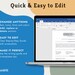 ATS Resume Template Google Docs & Word, Clean ATS Compliant Resume ...