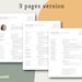 Resume Template With Photo, Professional Resume Template for Word ...