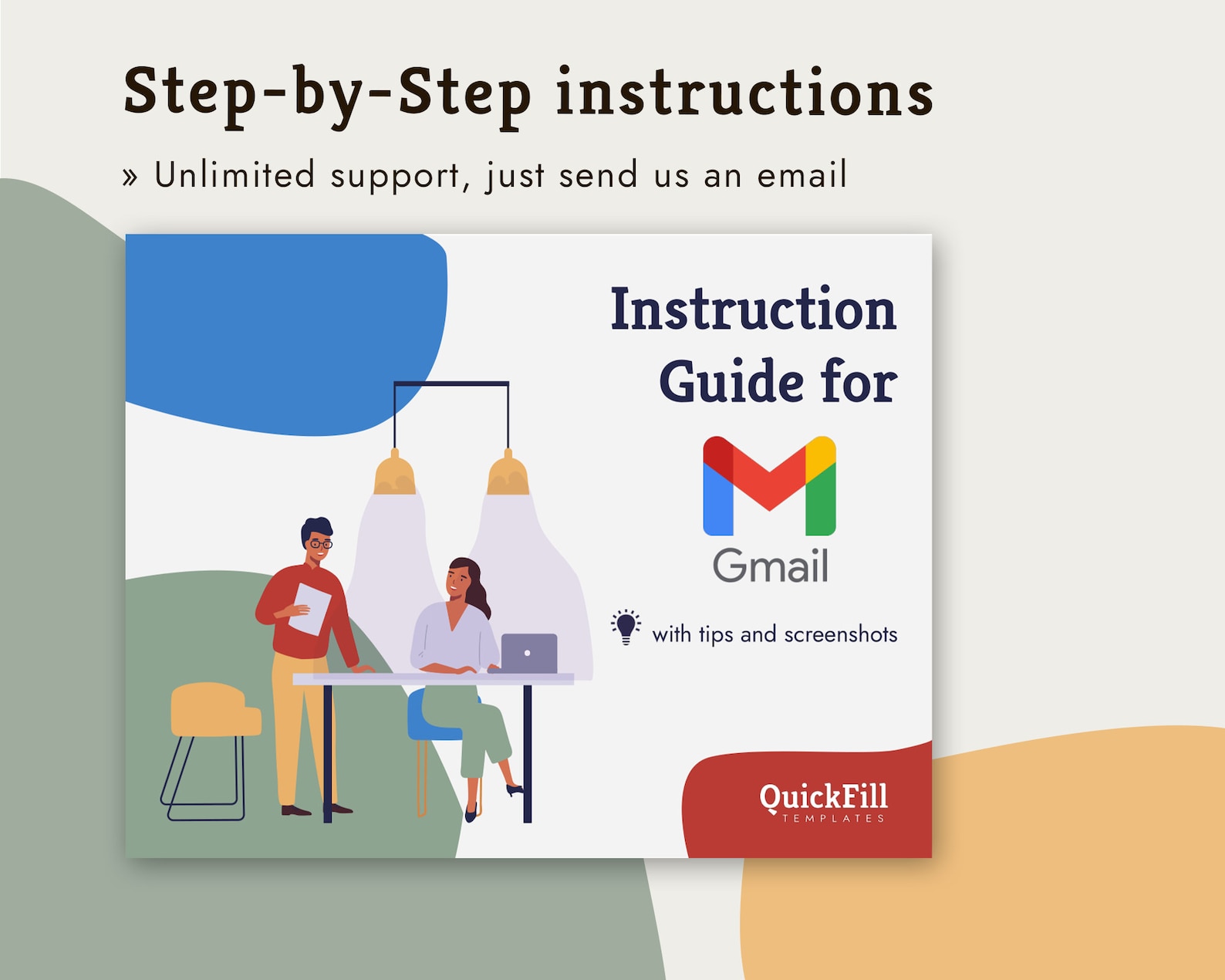 Gmail Email Signature Template, Professional Email Signature, Personal ...