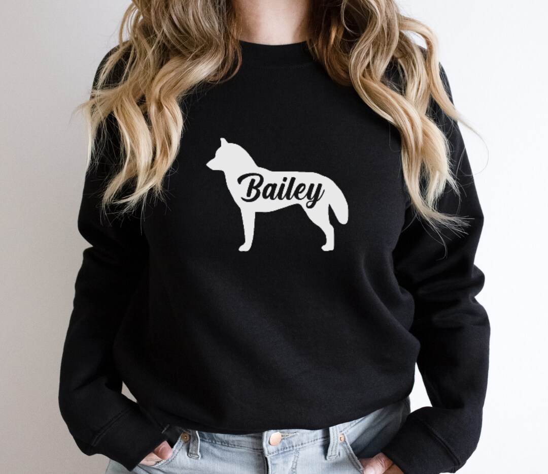 Siberian Husky Sweatshirt, Custom Siberian Husky Sweatshirt ...